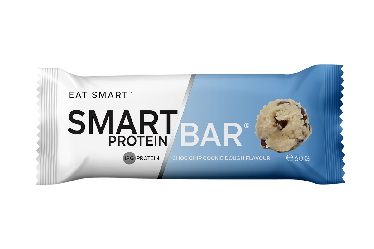 Choc Chip Cookie Dough Smart Bar | Smart Bars for health conscious ...
