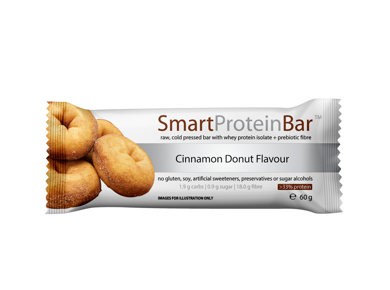 Cinnamon Donut Smart Bar | Smart Bars for health conscious Aussies ...