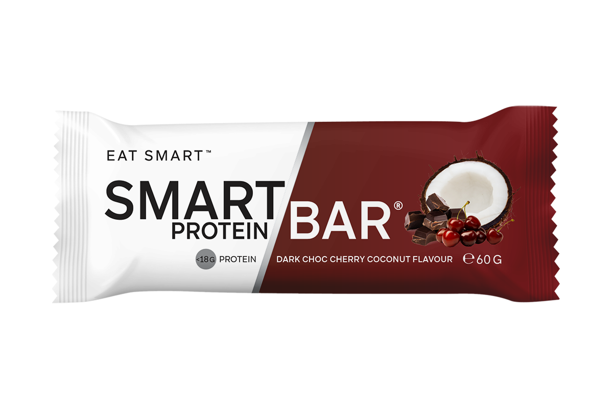Dark Choc Cherry Coconut Smart Bar | Smart Bars for health conscious ...