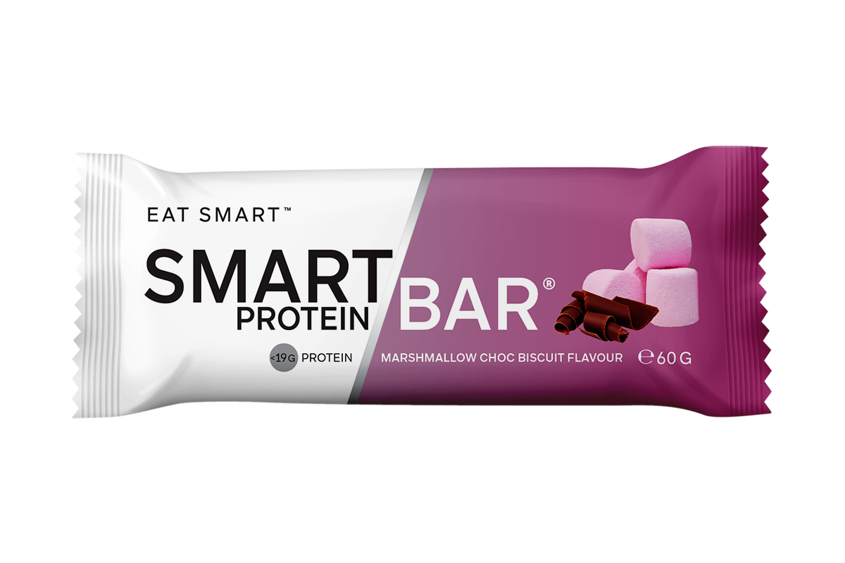 Marshmallow Choc Biscuit Smart Bar | Smart Bars for health conscious ...
