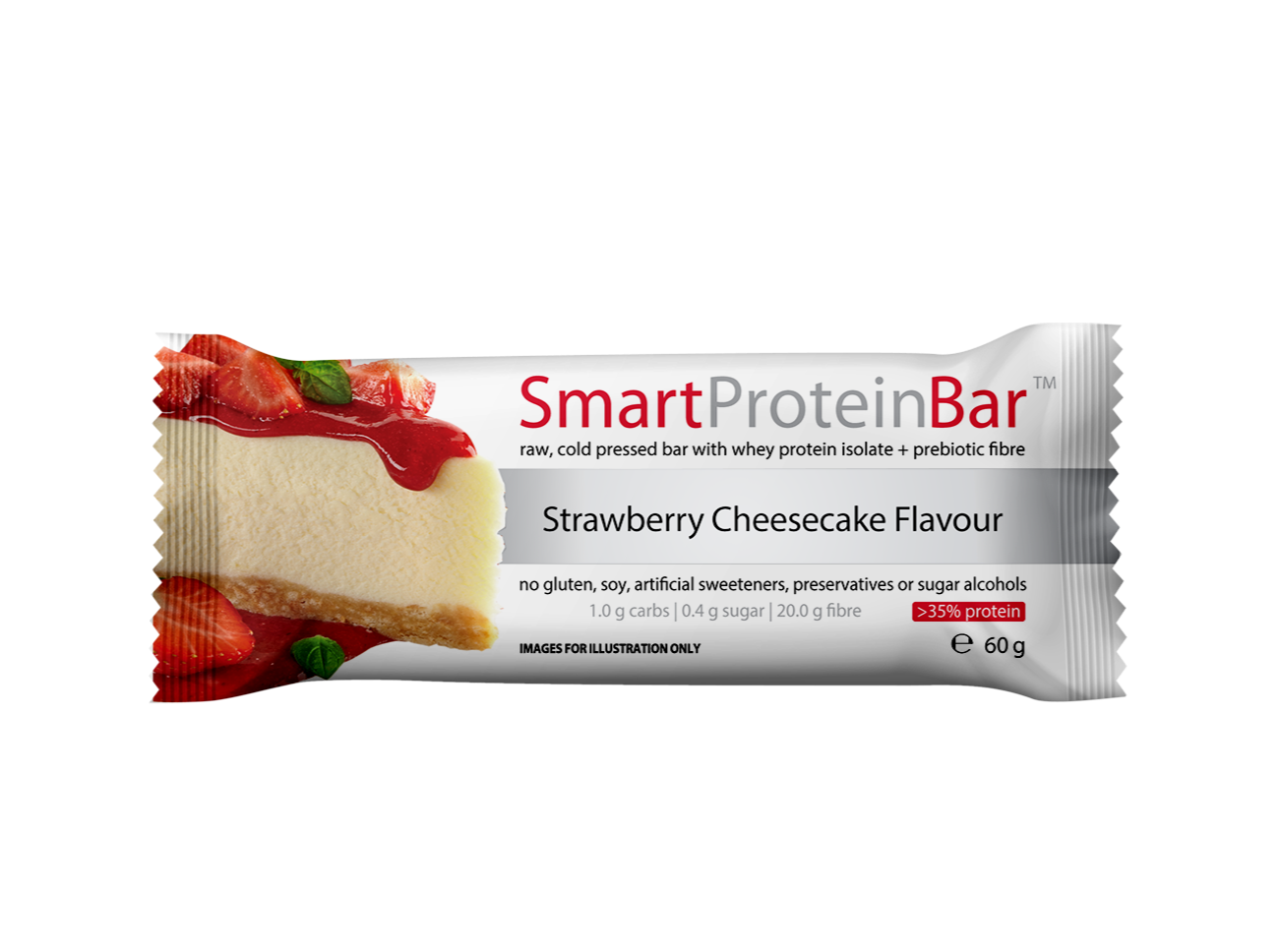 Strawberry Cheesecake Smart Bar | Smart Bars for health conscious ...