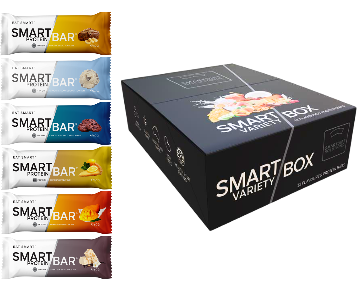 Smart Bar Favourites Variety Box – Smart Diet Solutions